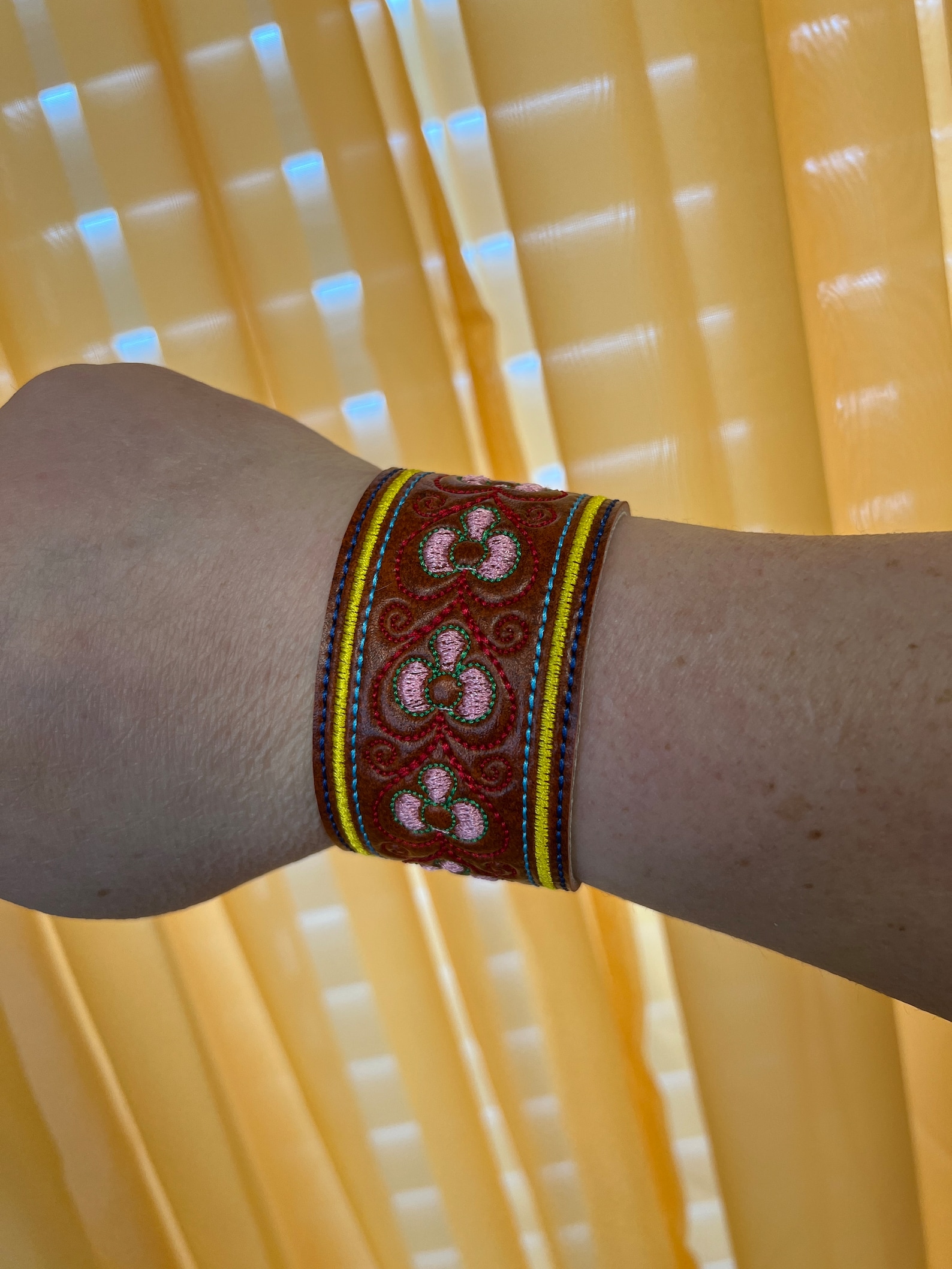 Digital File ~embroidered Line Heart Bracelet Design for Machine ...