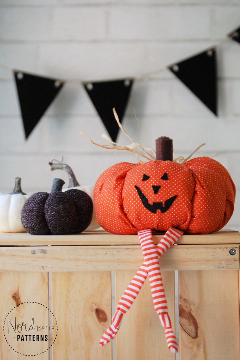 Jack-o-lantern PDF Pattern Do It Yourself DIY Halloween | Etsy