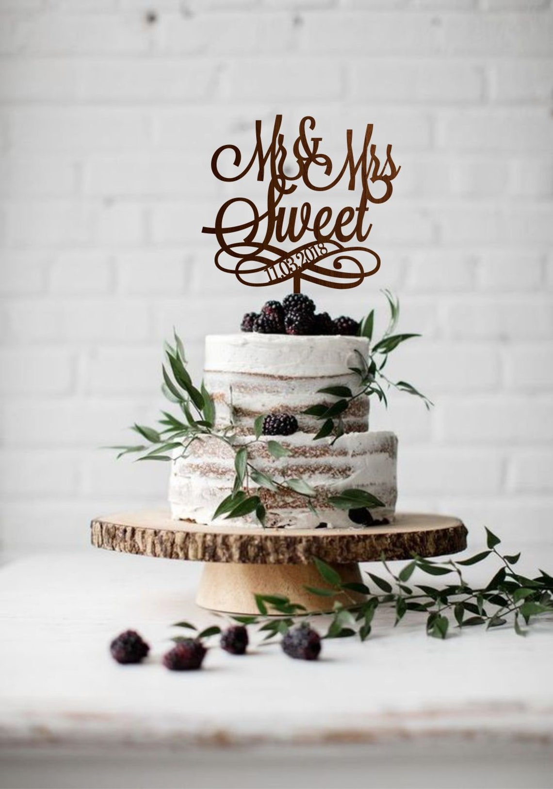 Wedding Topper Last Name And Date Personalized Mr Mrs Cake Etsy Wedding Topper Last Name And Date Personalized Mr Mrs Cake Etsy