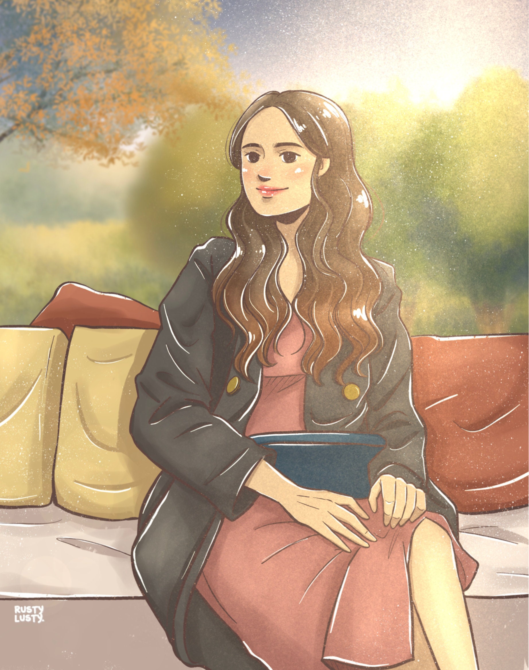 Cute Custom Digital Portrait Personalized Digital Portrait - Etsy