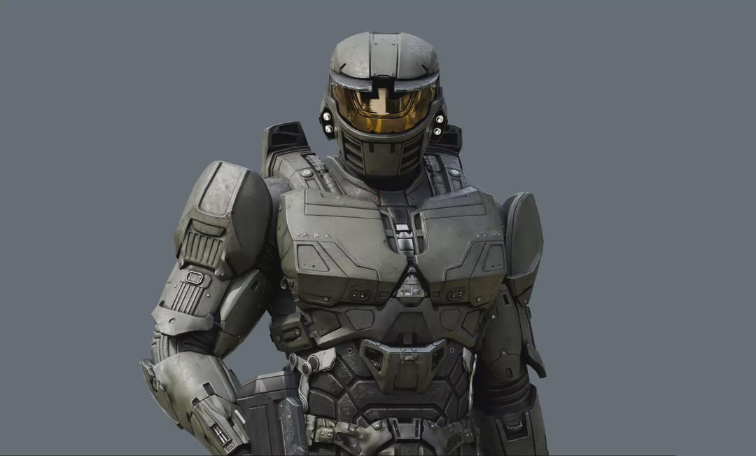Halo Wars Spartan Game Ready 3D Model and Rig - Etsy