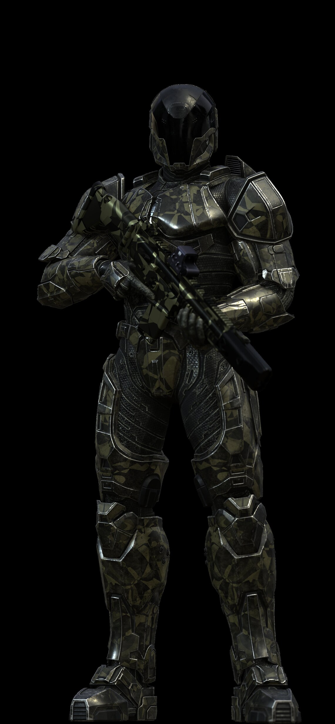 3D Mesh Model of a Super Soldier Blender File - Etsy