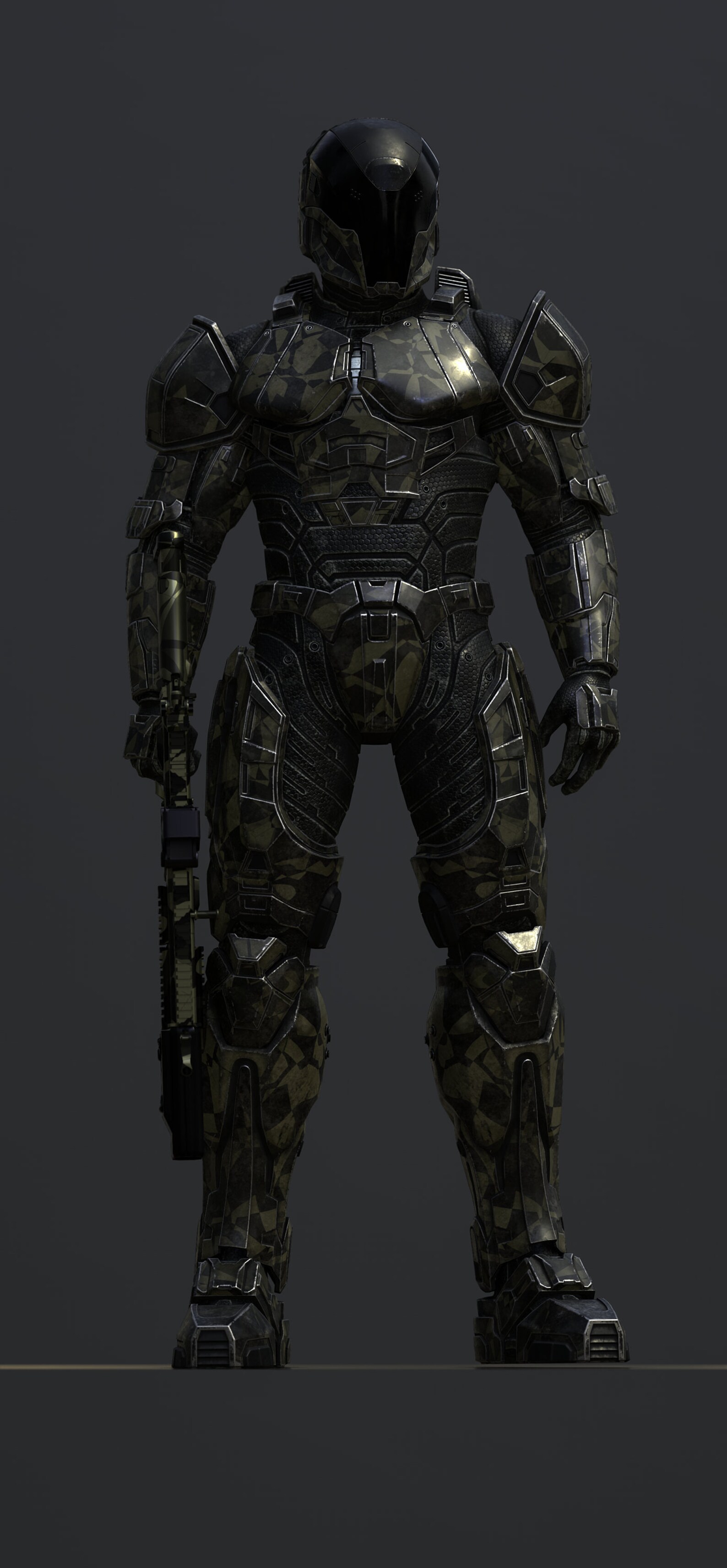 3D Mesh Model of a Super Soldier Blender File - Etsy