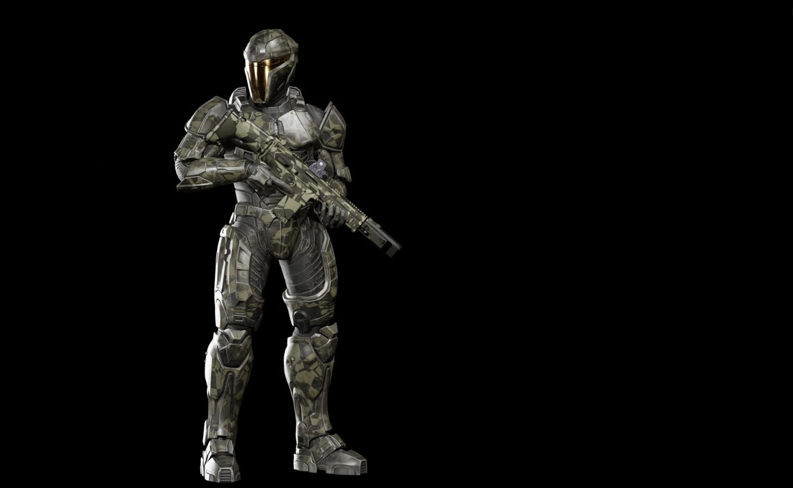 3D Mesh Model of a Super Soldier Blender File - Etsy