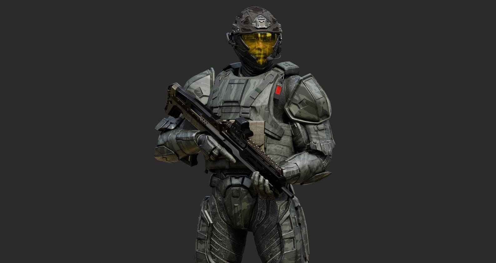 3D Mesh Model of a Super Soldier | Blender File - Etsy