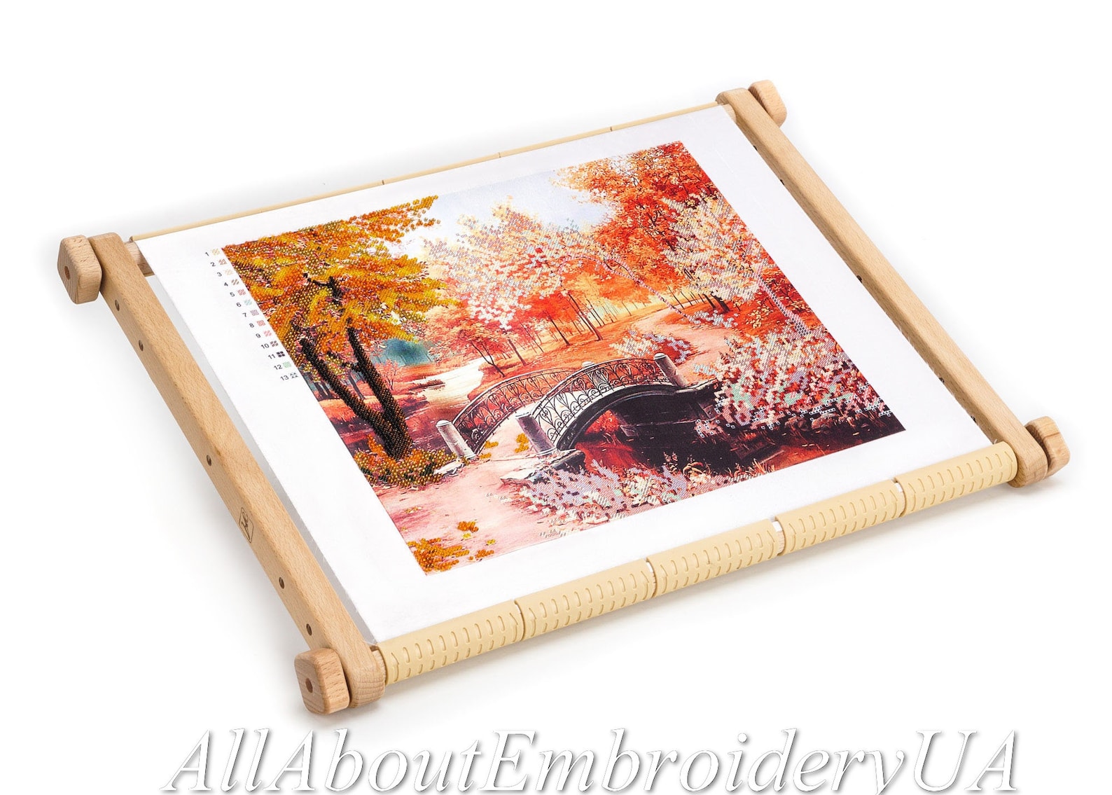 Needlepoint Embroidery Tapestry Wooden Scroll Frame Made of Organic ...