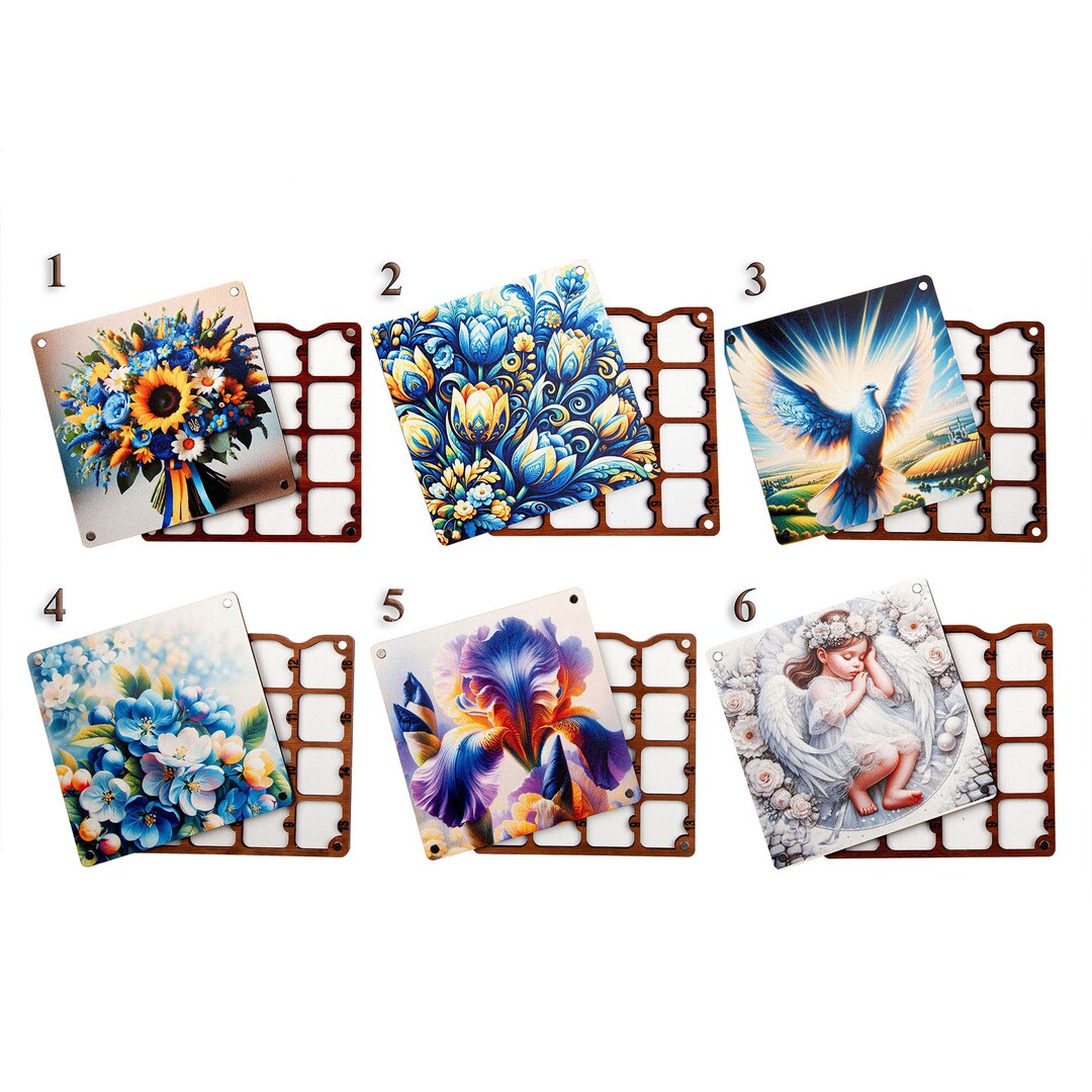 Wooden Beads Organizer, Beads Holder, Diamond Painting Accessories ...