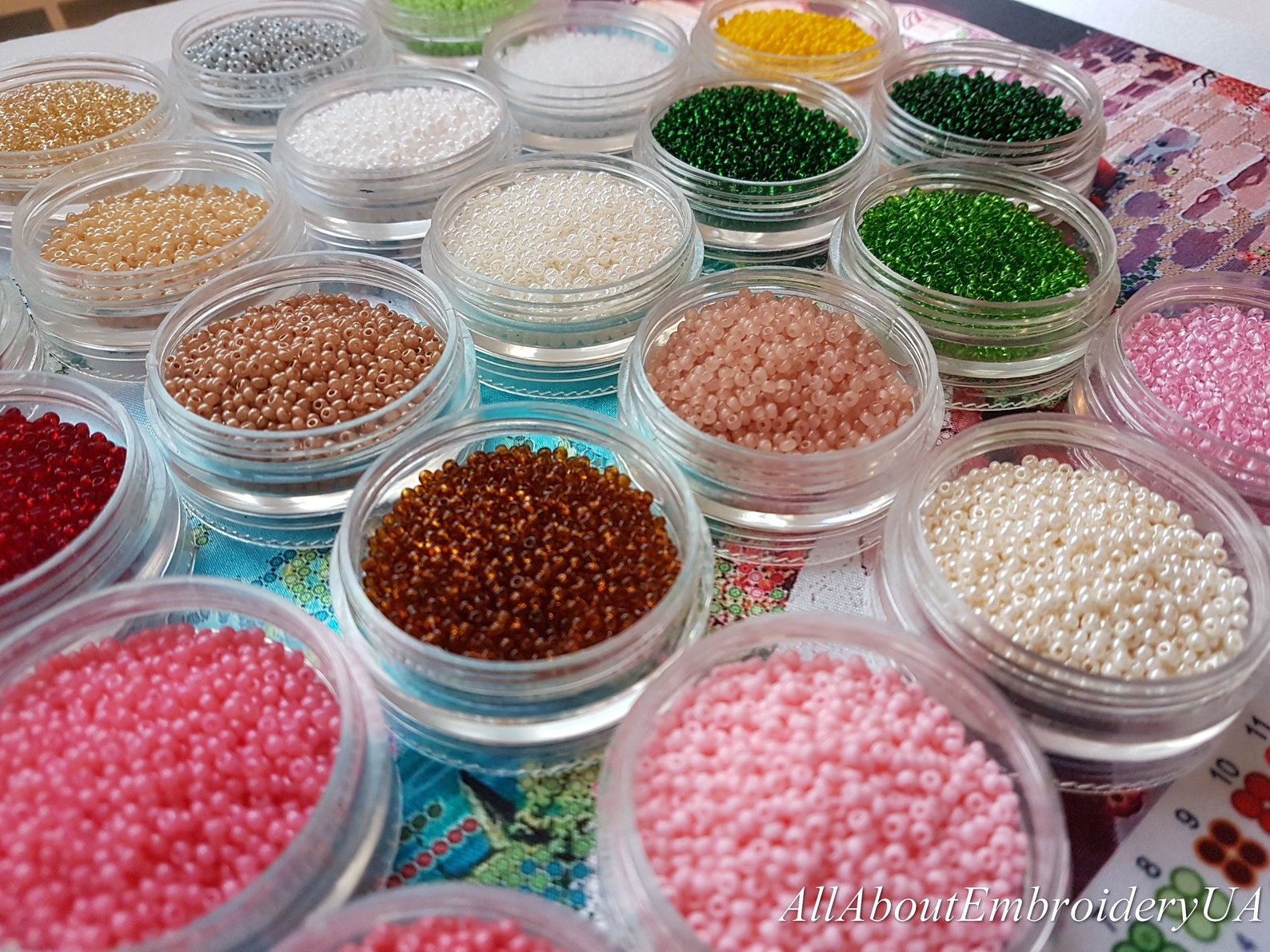 Bead embroidery kits Seascape Beach Scene needlepoint kit | Etsy