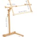 Needlework Floor-standing Type Stand With Adjustable Frame Made of ...