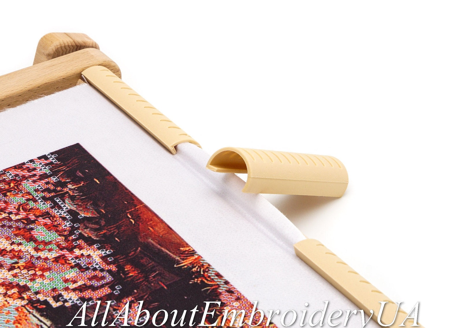 Needlepoint Embroidery Tapestry Wooden Scroll Frame Made of Organic ...