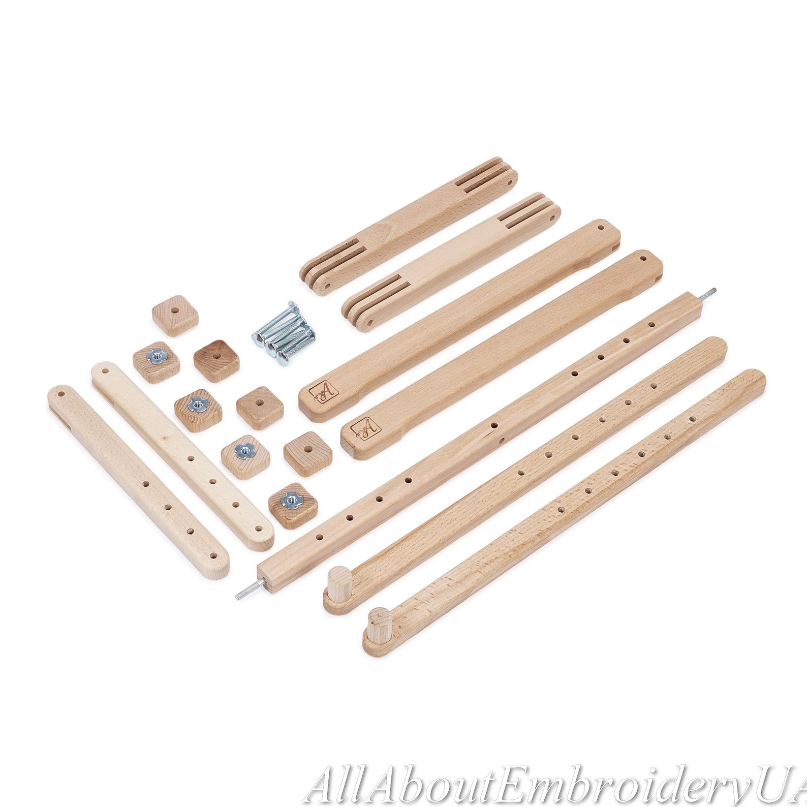 Needlework Table and Lap Hands-free Stand Made of Organic Beech Wood ...