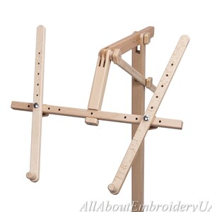 Needlework Floor-standing Type Stand Made of Natural Organic Beech Wood ...