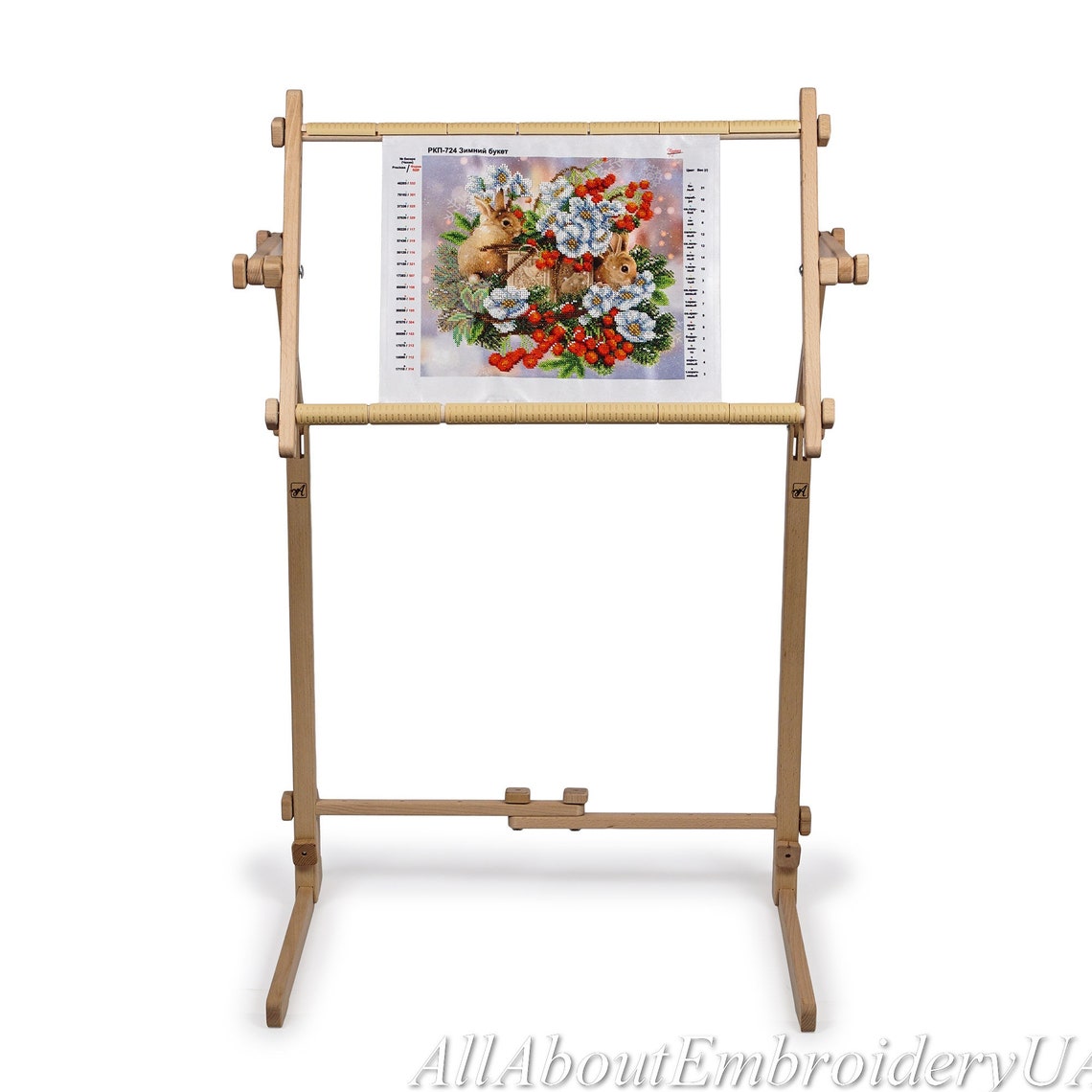 Needlework Floor-standing Type Stand With Adjustable Frame - Etsy UK