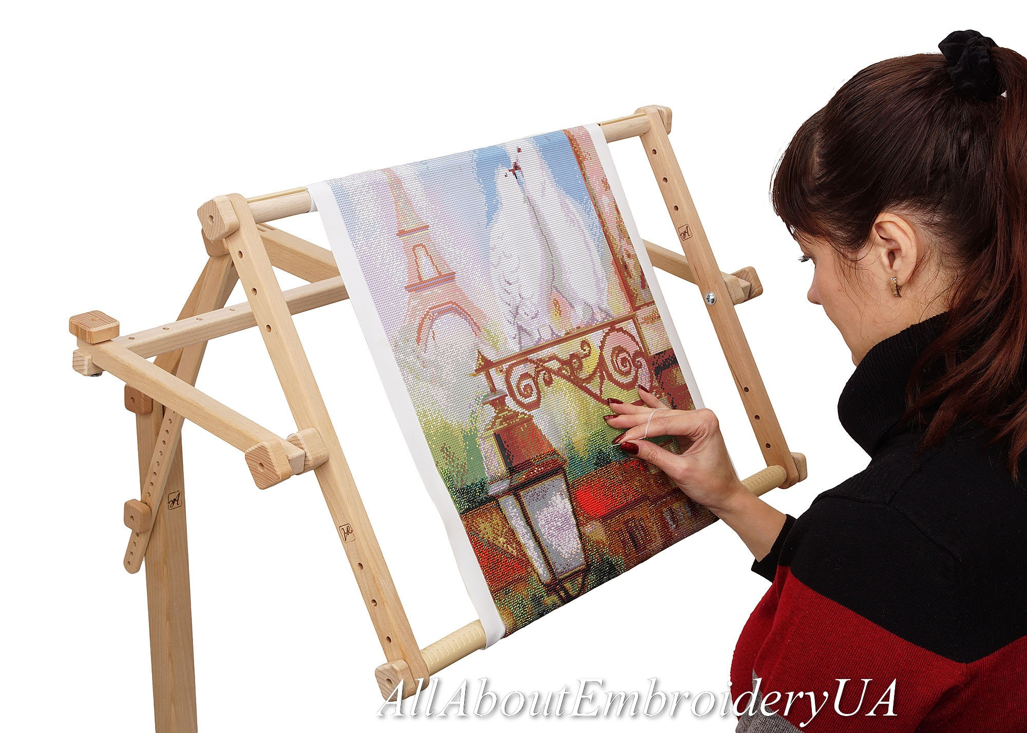 Needlework Floor-standing Type Stand With Adjustable Frame - Etsy