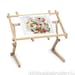 Needlework Table and Lap Hands-free Stand Made of Organic Beech Wood ...