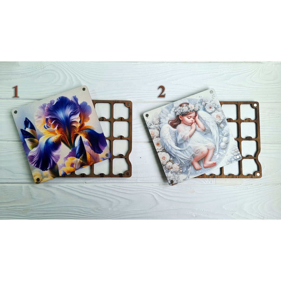 Wooden Beads Organizer, Beads Holder, Diamond Painting Accessories ...