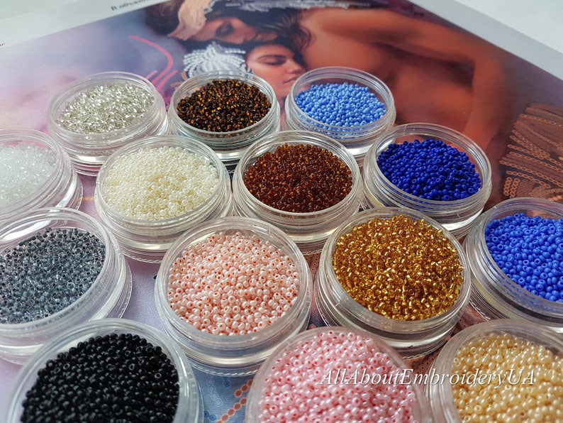 Native American Bead Embroidery Kit Indian Couple in Love - Etsy