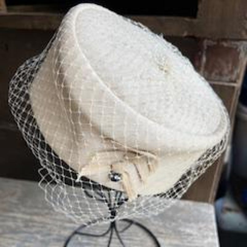 Pillbox Hat - Etsy