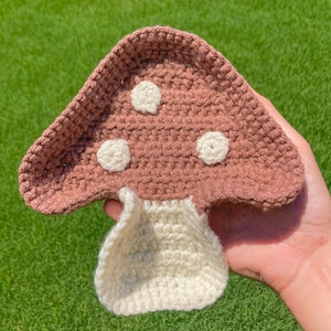 Crochet Pattern, Mushroom Trinket Dish Pattern PDF, Crochet Trinket ...