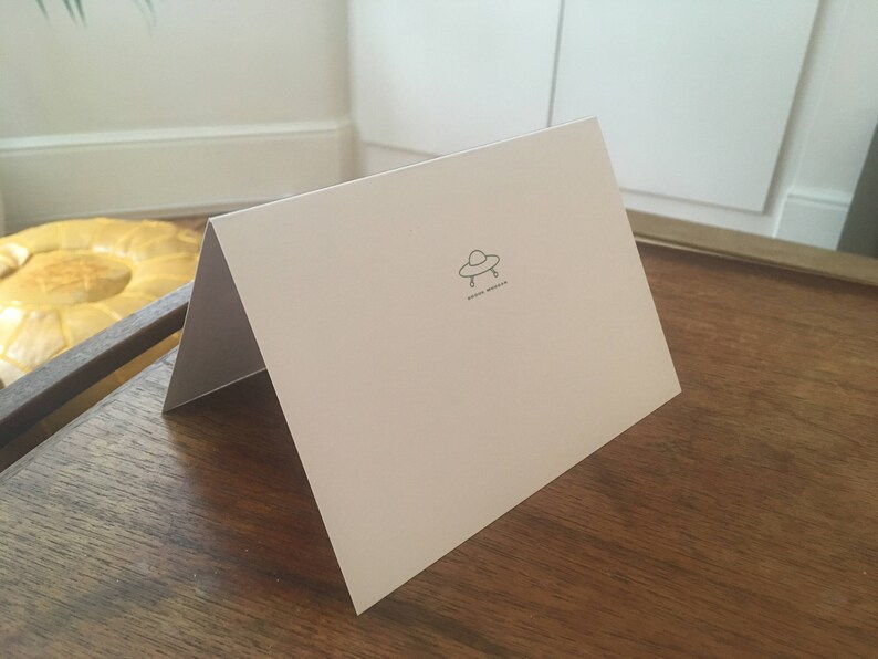 Alien Christmas Card - Etsy