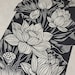 Lotus, Lino Print on Paper, Hand Printed, Signed, Contemporary Wall Art ...