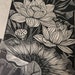 Lotus, Lino Print on Paper, Hand Printed, Signed, Contemporary Wall Art ...