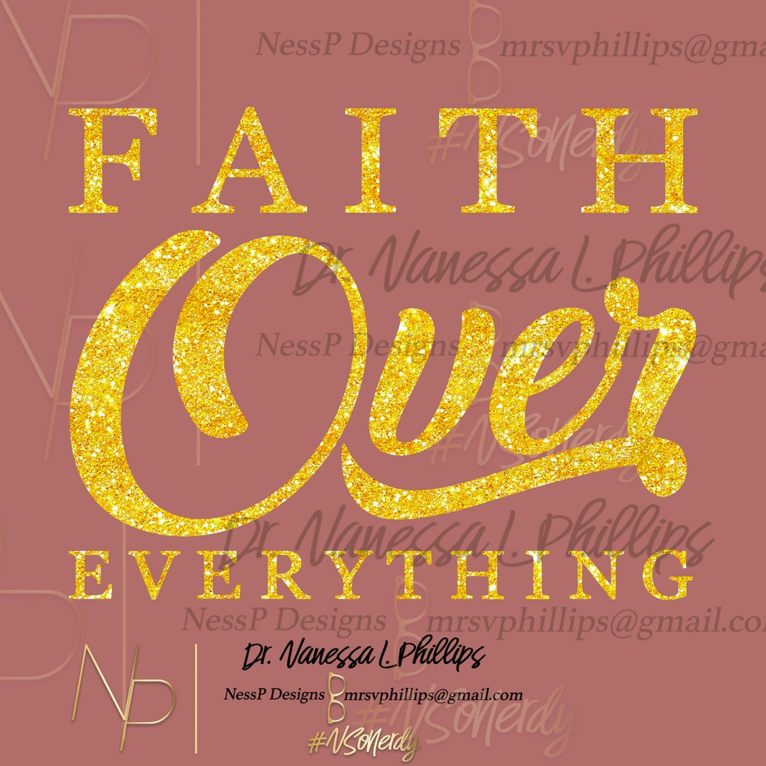 Faith Over Everything (cut File) - Etsy