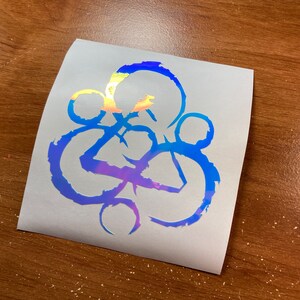 Coheed and Cambria Opal Chrome Keywork Vinyl Car Laptop Decal Sticker ...