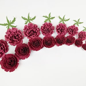 Rolled Rose Paper Flower SVG | Digital File for Cricut & Silhouette - Etsy