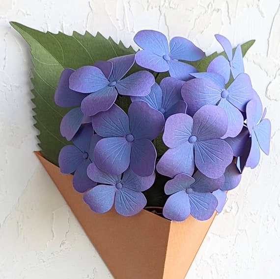 Hydrangea Paper Flower SVG Digital File for Cricut & - Etsy Canada