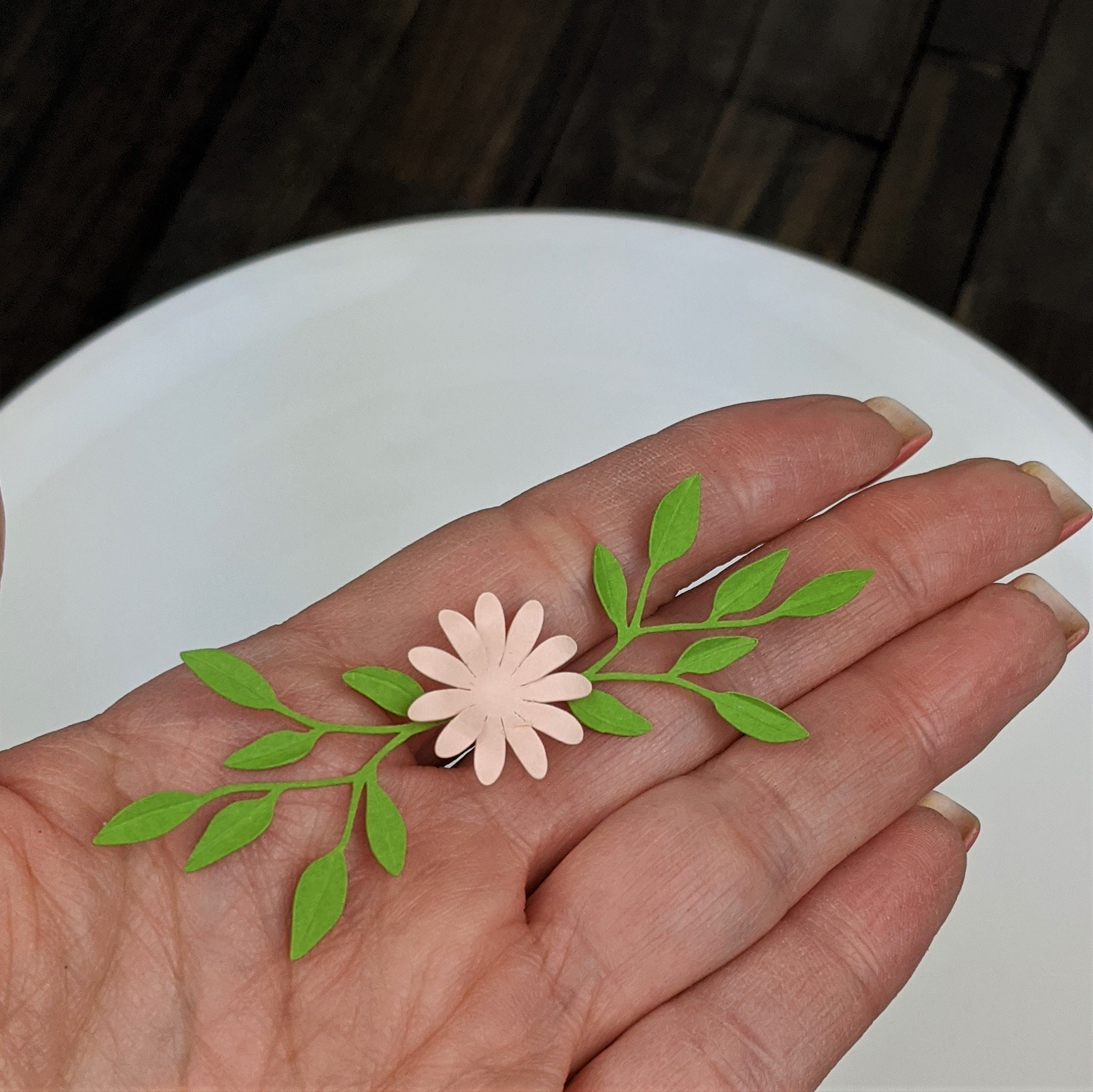 Leafy Vine Smooth Leaf SVG Digital File for Cricut & | Etsy