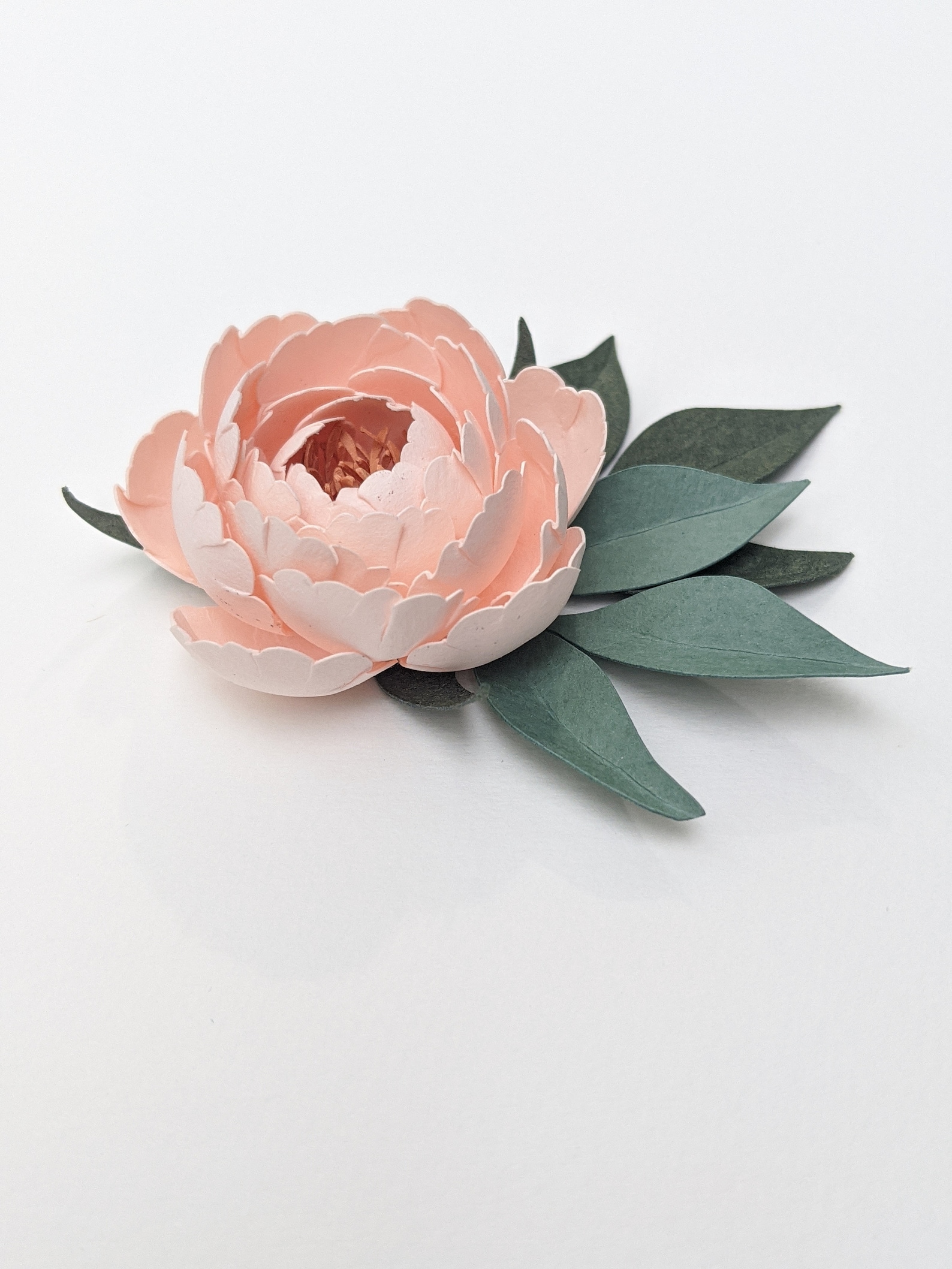 Ball Peony Paper Flower Tutorial SVG PDF PNG Digital Files - Etsy