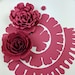 Rolled Rose Paper Flower SVG | Digital File for Cricut & Silhouette - Etsy