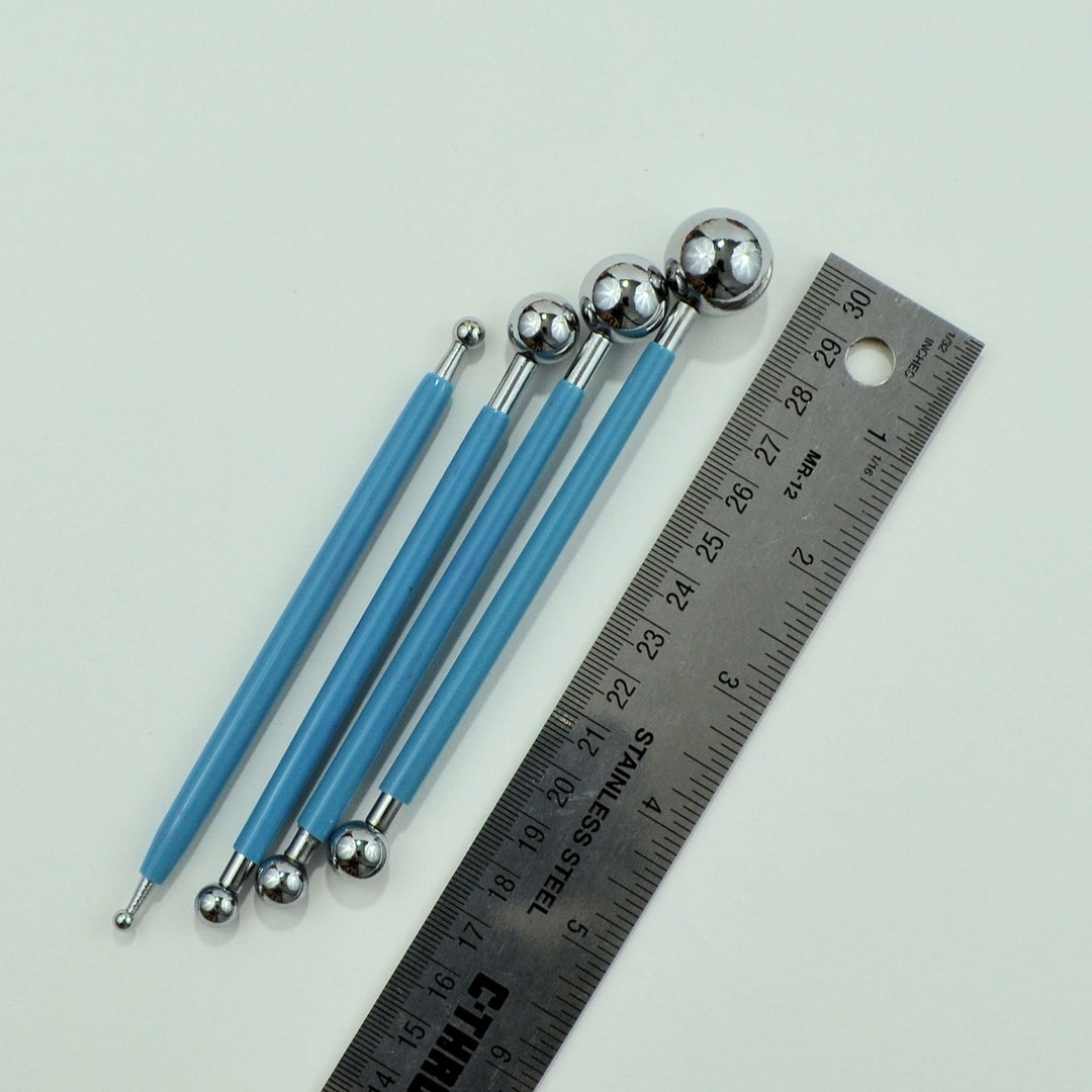 Set of 4 Metal Ball Stylus Tools - Etsy
