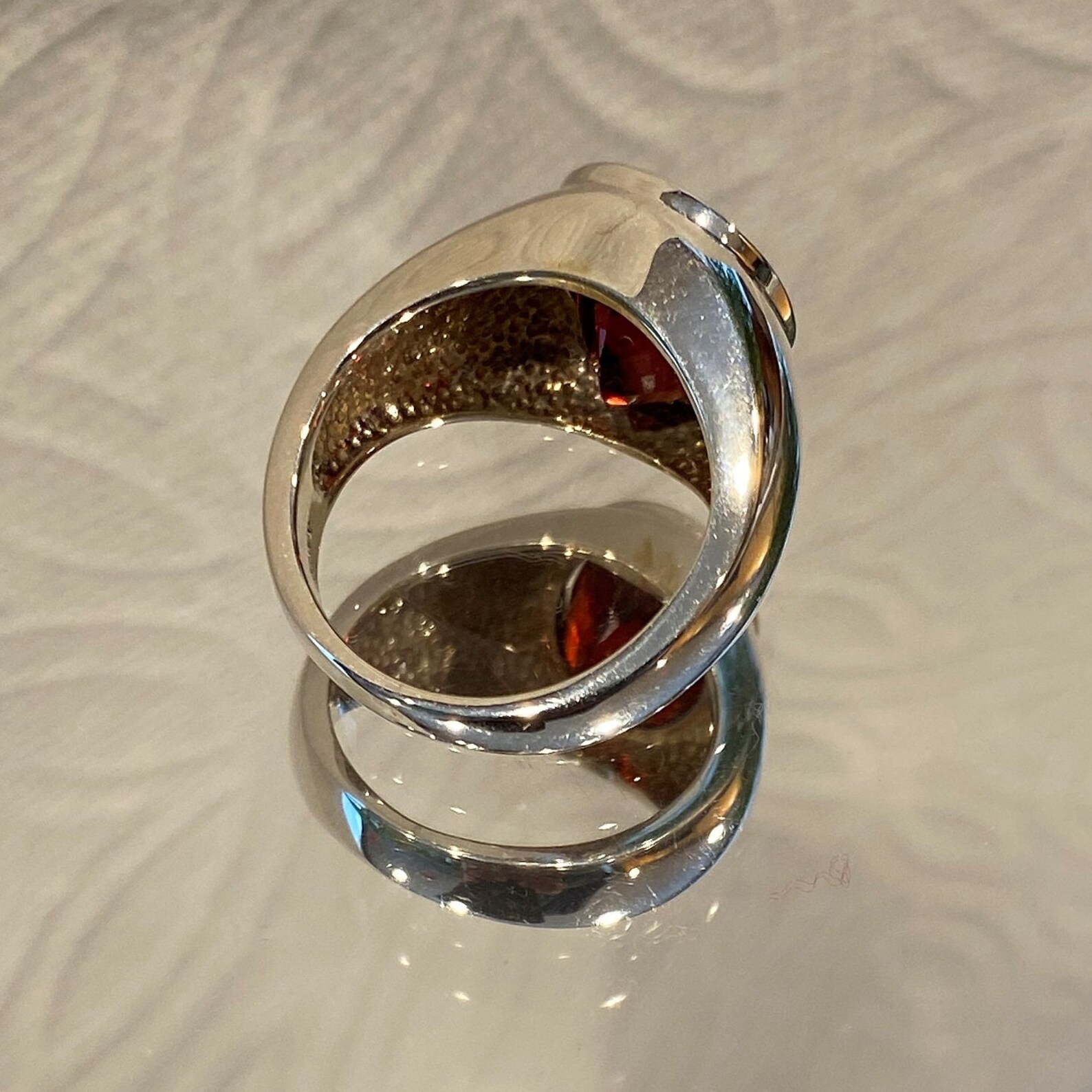 Ring custom Cast Sterling Silver Classic Design Made in 1 - Etsy