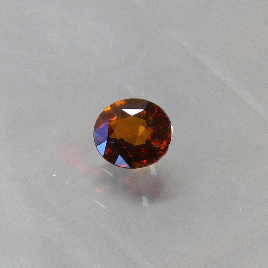 Hessonite Garnet, 4.10 Ct., Natural, AAAA+, Certified, Unheated, Fine ...