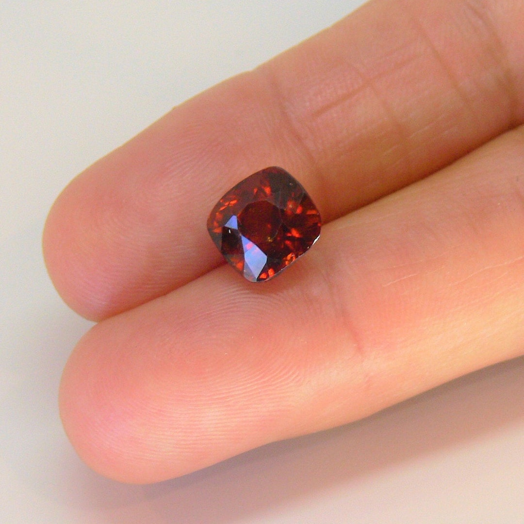 Hessonite Garnet, 5.15 Ct., Naural, AAAA+, Certified Unheated, Fine ...