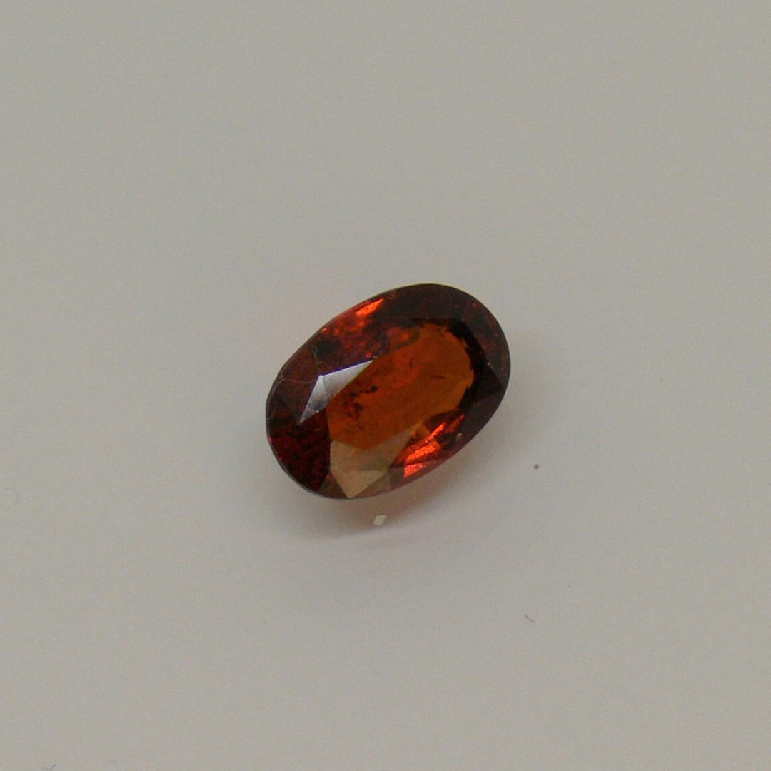 Hessonite Garnet, 4.55 Ct., Natural, AAA, Certified Unheated Gem With ...