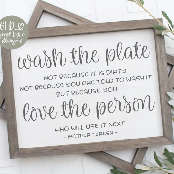Wash Your Dishes Sign - Etsy