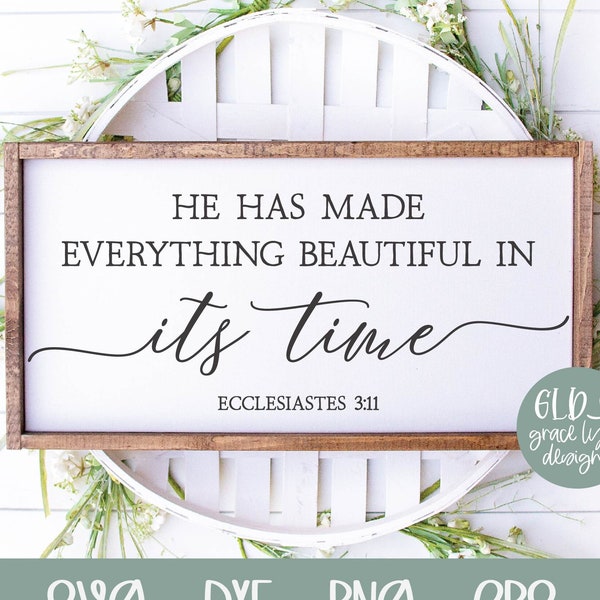 Ecclesiastes Quote - Etsy