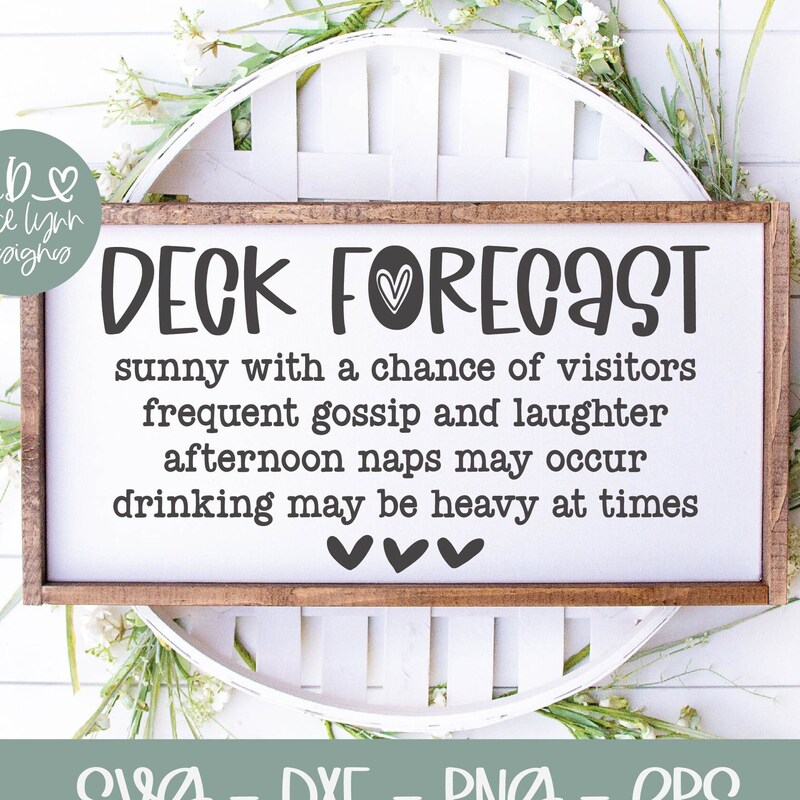 Deck Sign - Etsy