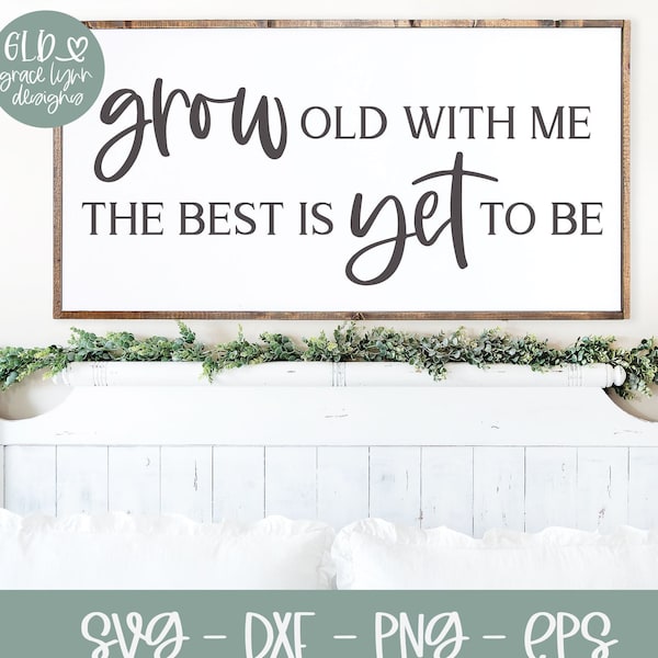 Grow Old With Me Etsy