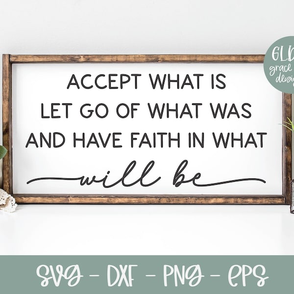 Accept What is Sign - Etsy