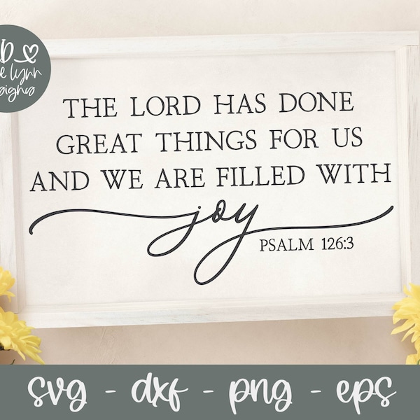 Psalm 126 3 - Etsy