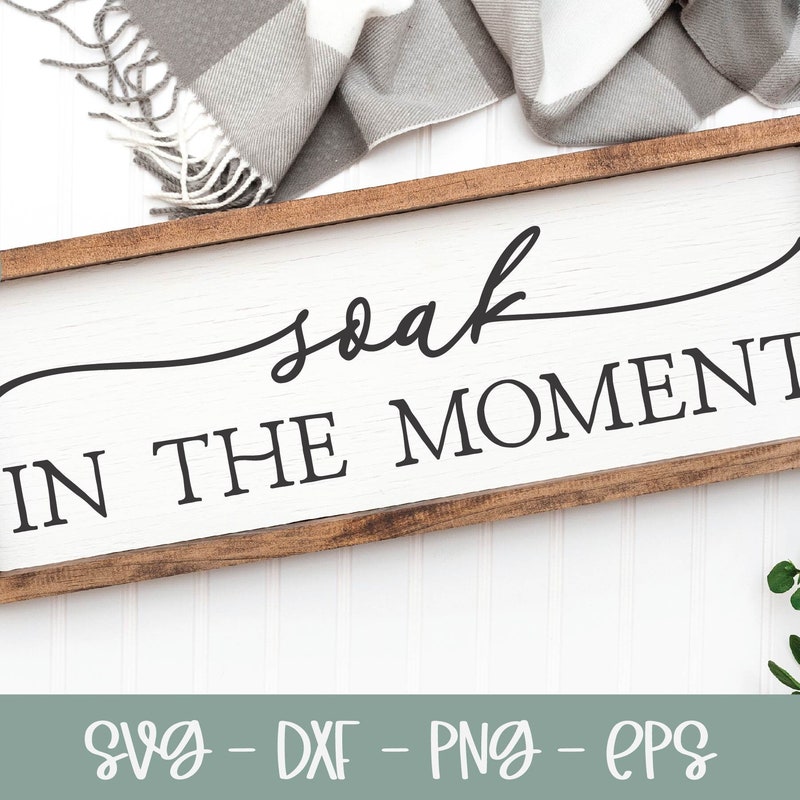 Soak Sign - Etsy
