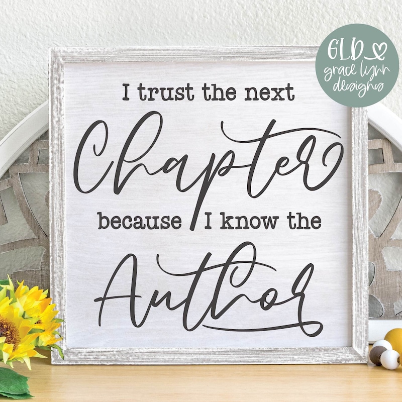 Trust the Author Svg - Etsy