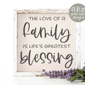 Family Sign Bundle - 15 Family Quote Designs - Digital Cut Files - Svg ...