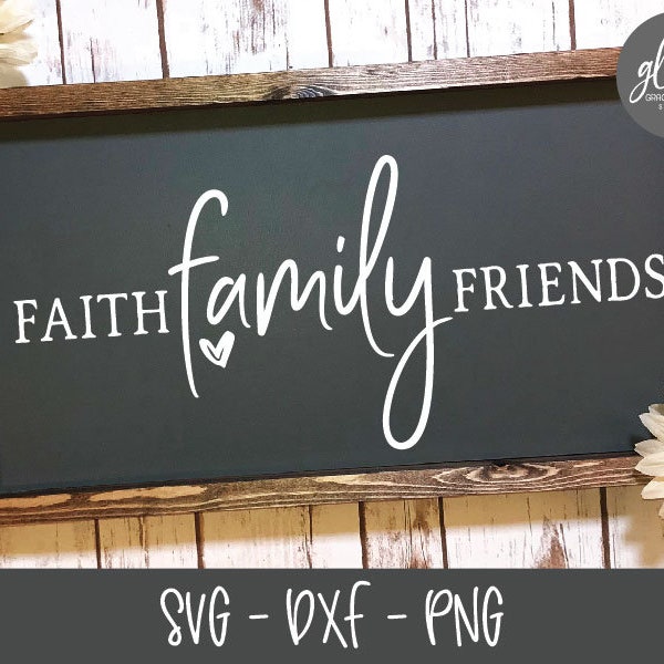 Faith Family Svg - Etsy