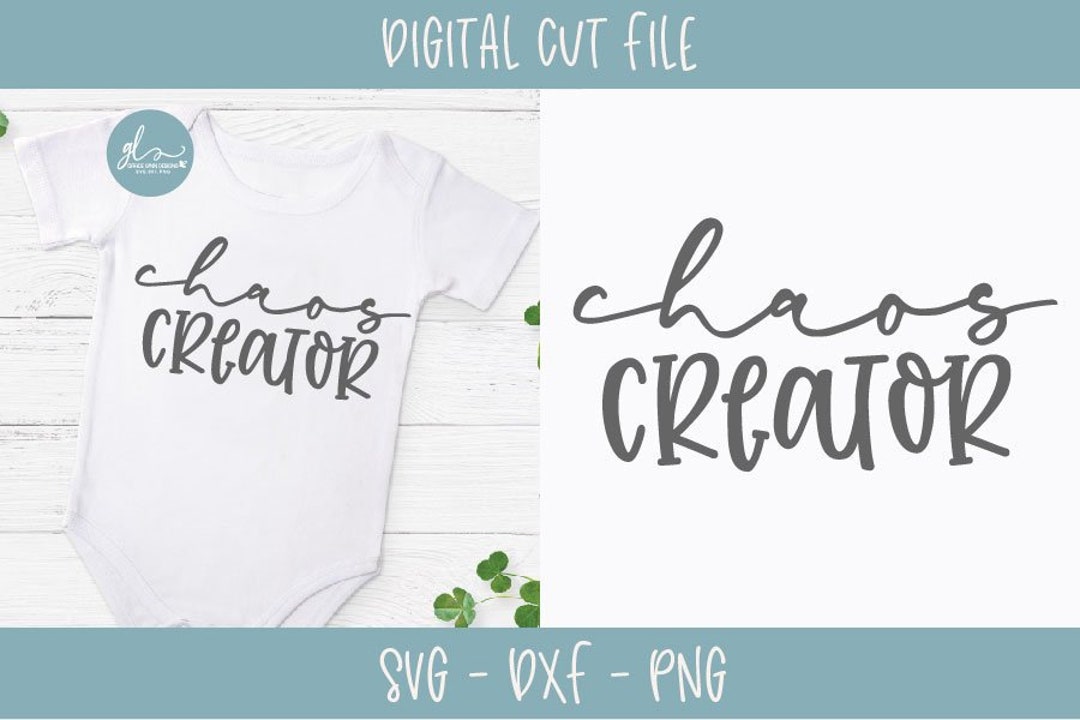 Chaos Creator - Digital Cut File - SVG, DXF & PNG - Etsy