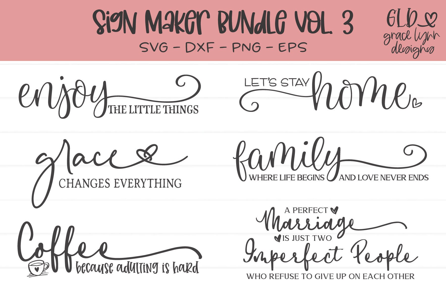 Sign Maker Bundle Home Sign Svg Bundle Farmhouse Quotes | Etsy